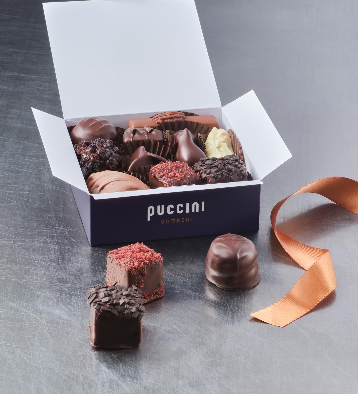 Puccini Bomboni - Ambachtelijke Bonbons, Geschenkdoosjes & Chocolade