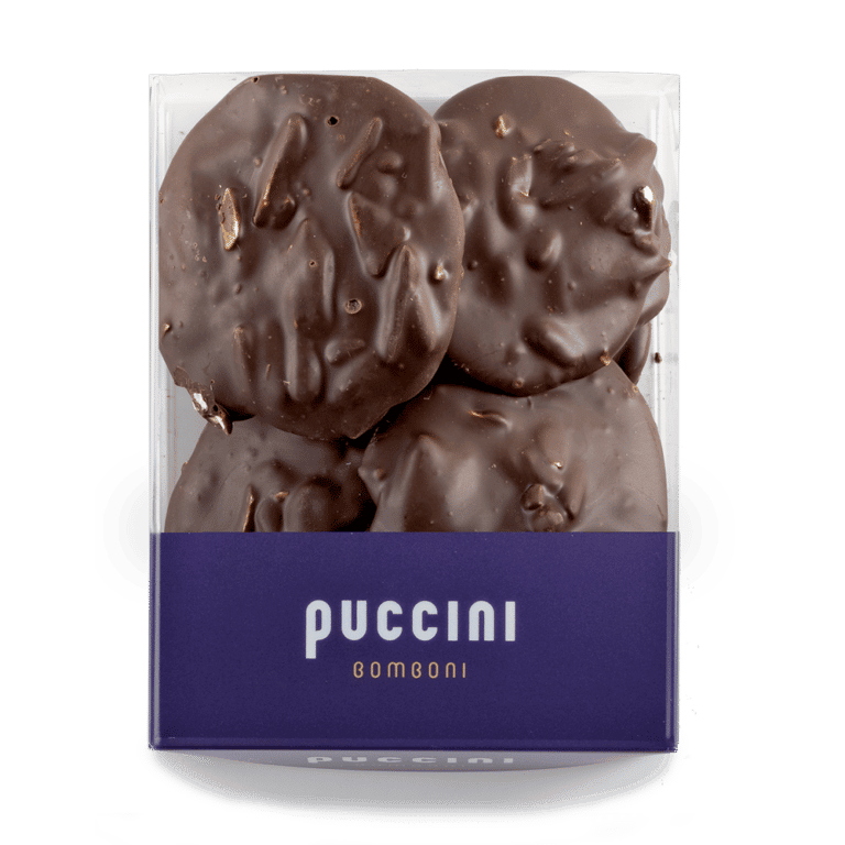 Almond Slabs | Low-Sugar 57% Dark Chocolate - Puccini Bomboni