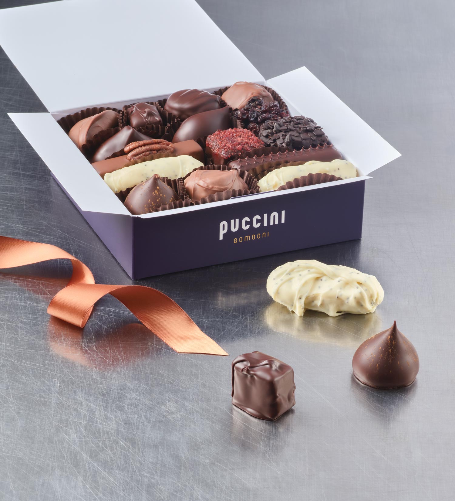 Puccini Bomboni - Ambachtelijke Bonbons, Geschenkdoosjes & Chocolade